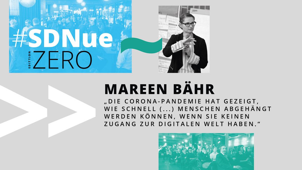Mareen Bähr, Referentin im #SDNue Social Design Forum