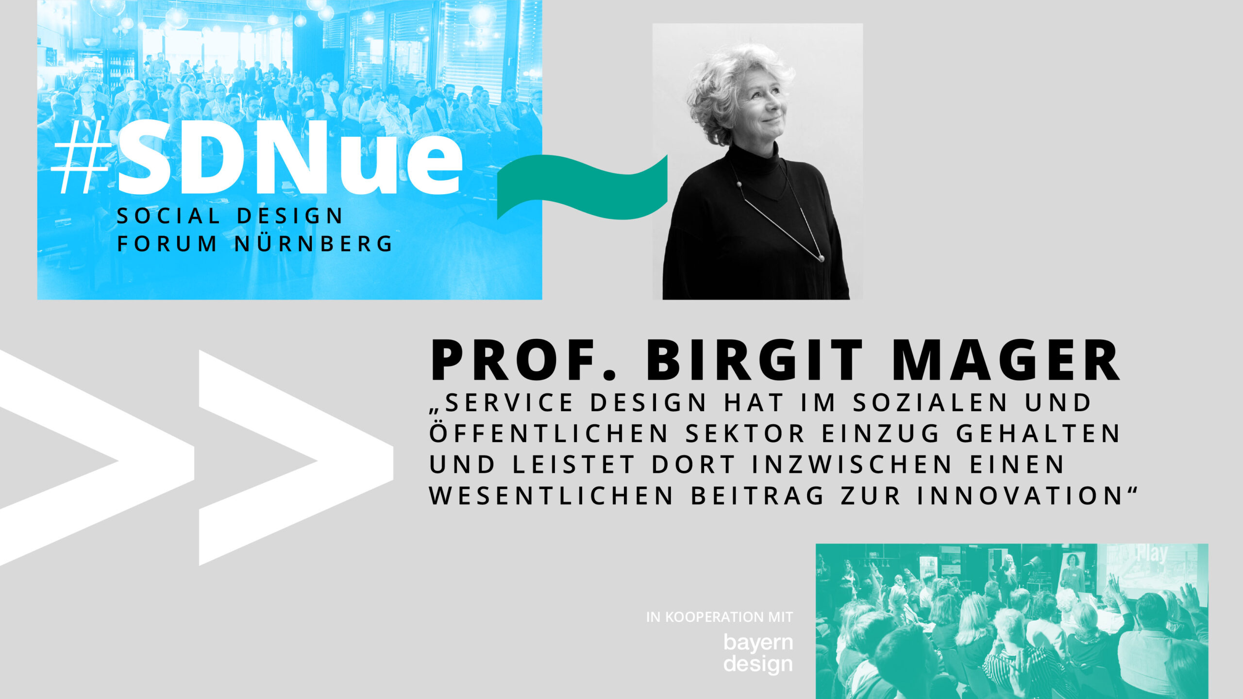 Prof. Birgit Mager, Referentin im #SDNue Social Design Forum