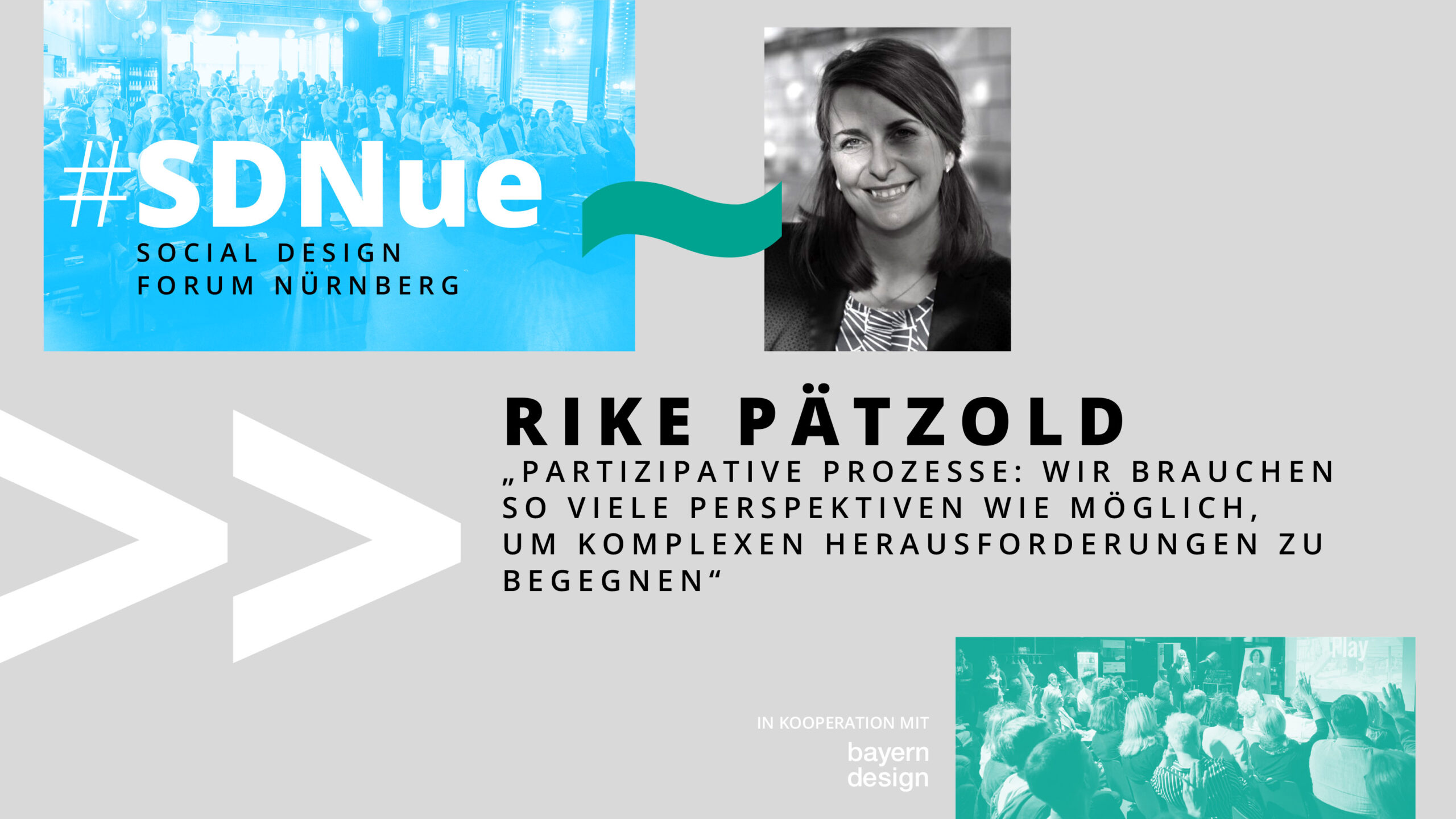 Rike Pätzold, Referentin im #SDNue Social Design Forum Rike Pätzold, Referentin im #SDNue Social Design Forum